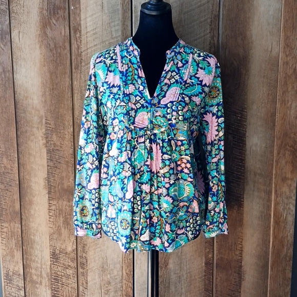 LOFT | Tops | Loft Floral Blouse | Poshmark